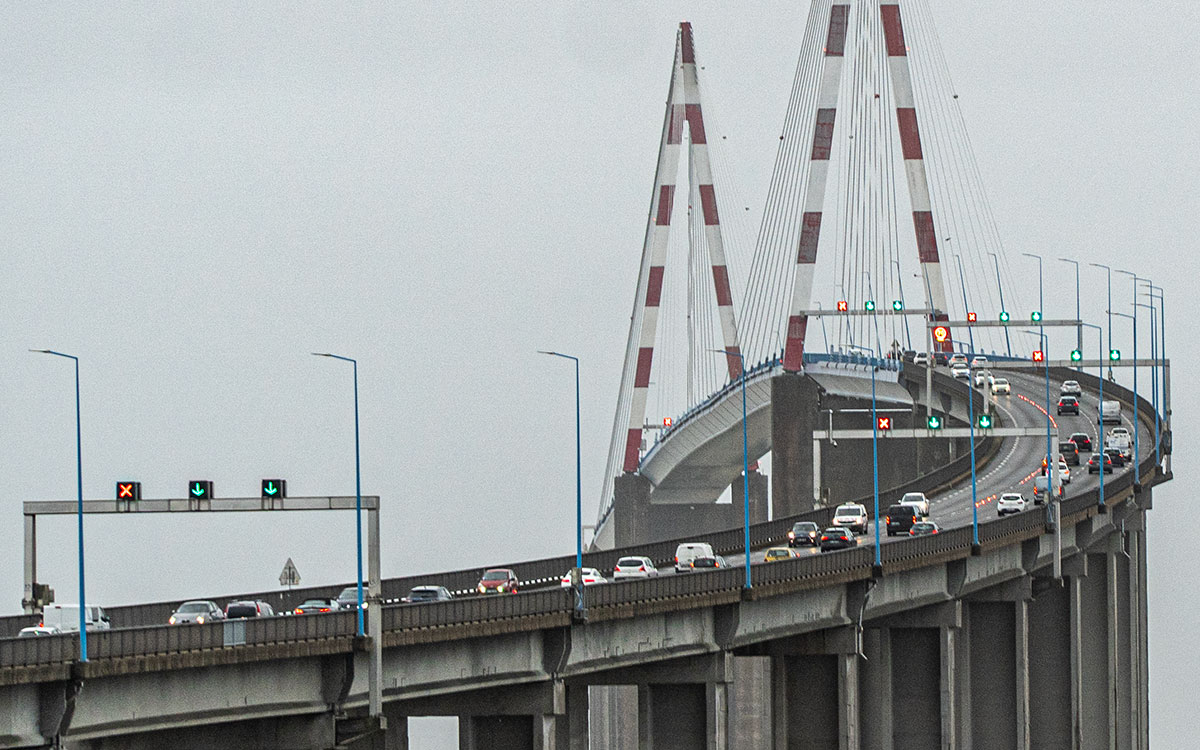 Tempête Goretti : fermeture du Pont de Saint-Nazaire à 17h